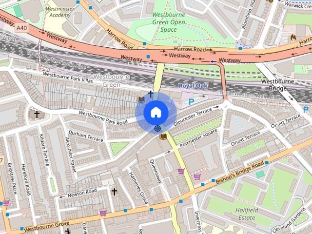 Porchester Road, Paddington, London, W2
