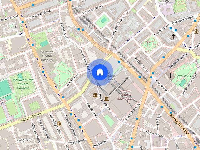 Postal Way, Majesty House, WC1X