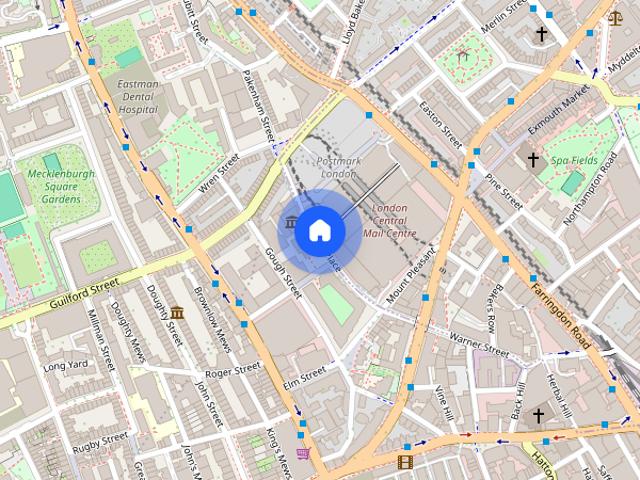 Postmark, Phoenix Place, WC1X