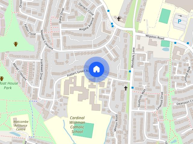 POTTERS GREEN Road, Coventry, CV2