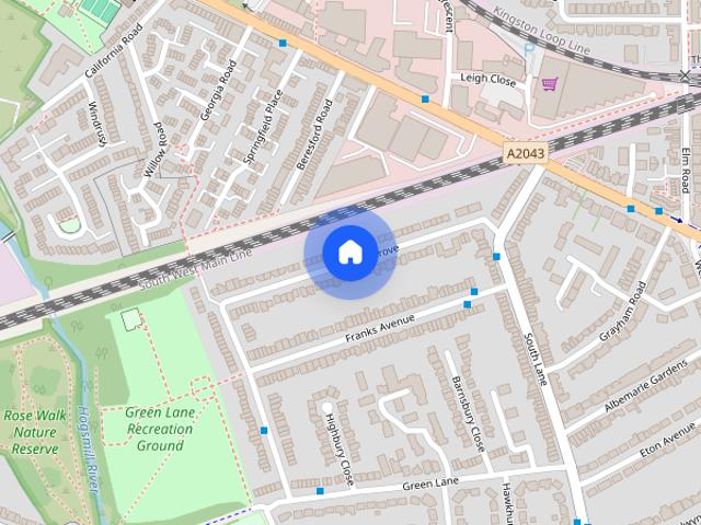 Potters Grove, NEW MALDEN