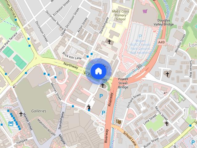 Powell Street, Wigan, Greater Manchester, WN1