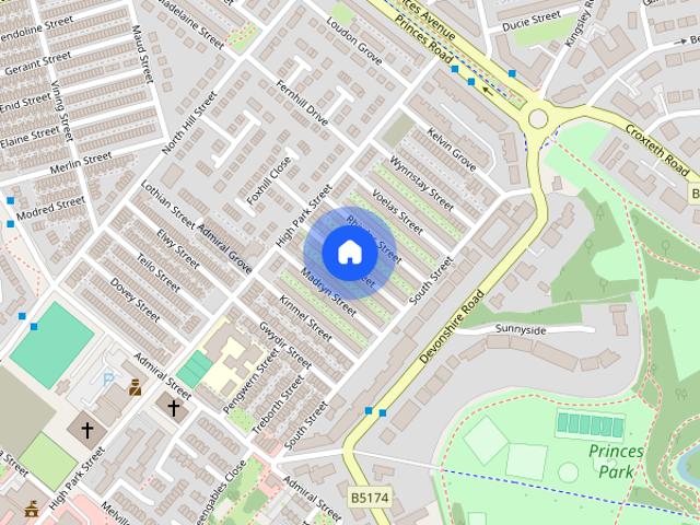 Powis Street, Liverpool, Merseyside, L8
