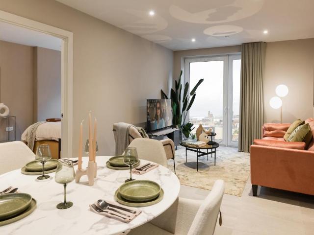 Plot D0323 at The McEwan, 2 Drysdale. 2 bed apartment to rent £2,450 pcm £565 pw