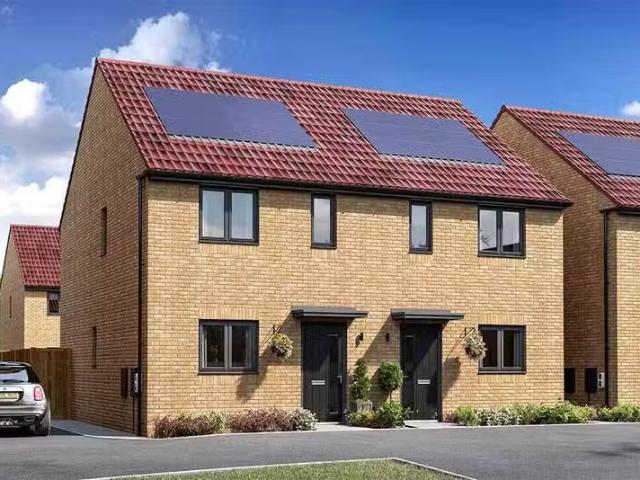 Plot 28, Padbury at Liberty Rise. 2 bed house for sale £159.