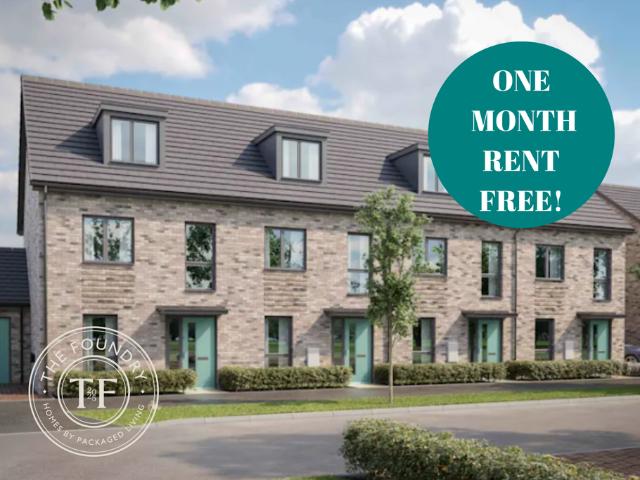 Plot 38 Chadwick Avenue, The Billet. 2 bed terraced house to rent £1,560 pcm £360 pw