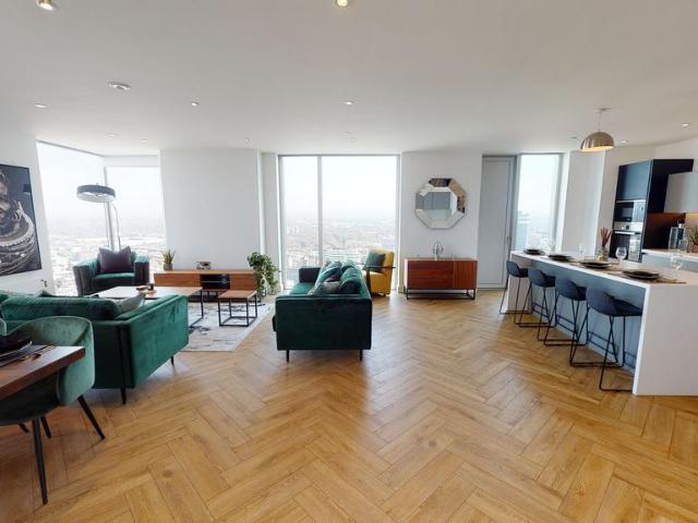 Plot 42nd floor, Penthouse at. 3 bed penthouse to rent £4,250 pcm £981 pw