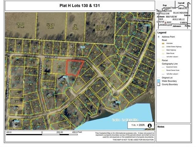 Plat H Black Oak Lots 130 & 131, Odessa, MO 64076