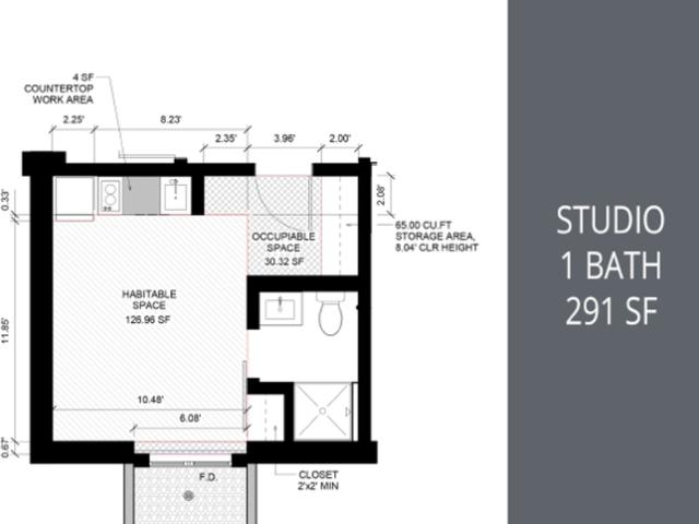Platform 31 Studio Apartment for Rent at 4734 31st Ave S, Seattle, WA 98108 Columbia City
