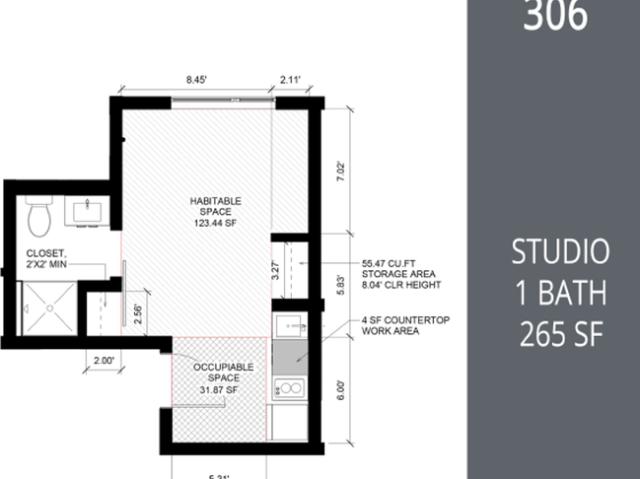 Platform 31 Studio Apartment for Rent at 4734 31st Ave S, Seattle, WA 98108 Columbia City