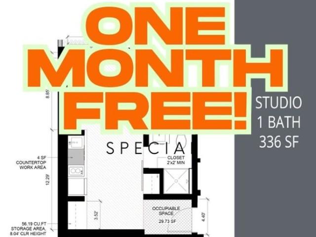 Platform 31 Studio Apartment for Rent at 4734 31st Ave S, Seattle, WA 98108 Columbia City