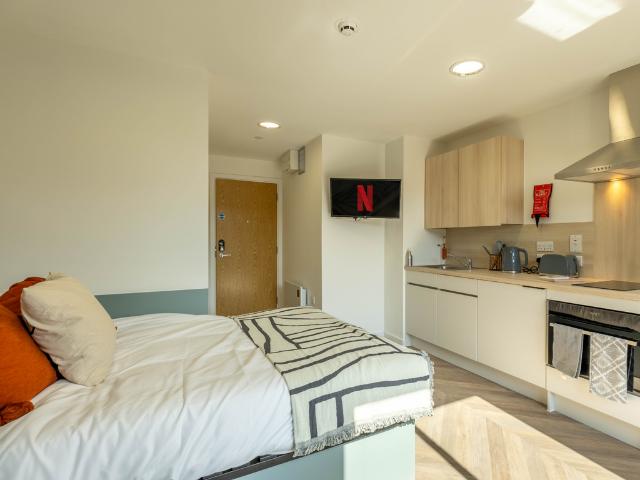 Platinum Studio at The Brook, Lower. Studio to rent £1,712 pcm £395 pw