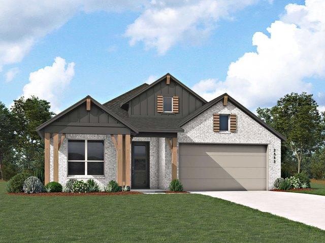 Plan Moretti Easton Park Community