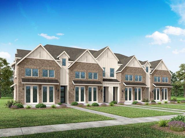 Plan Ansley Woodforest Townhomes: The Patios Community