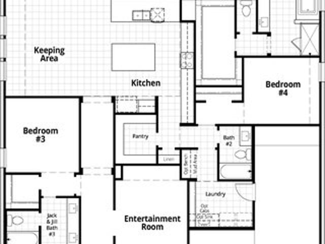 Plan Bradford Riceland: 65ft. Lots Community