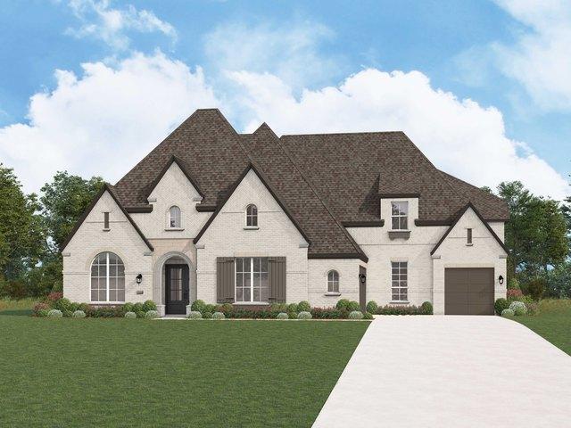 Plan Fidenza Mustang Lakes Huntington 100ft Lots Community