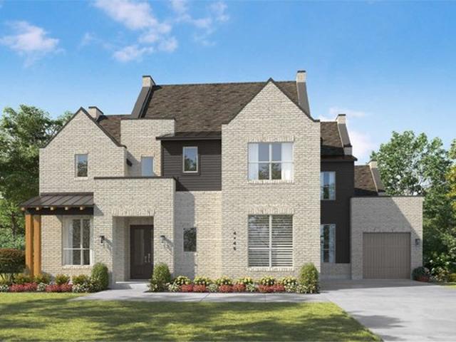 Plan Lucca The Grove Frisco: 95ft. Lots Community