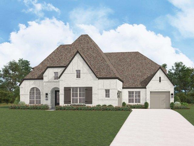 Plan Varenna Mustang Lakes Huntington 100ft Lots Community