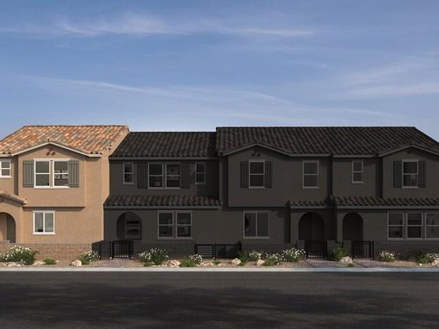 Plan 1663 End Unit Meadows at Sandstone at Tule Springs Community