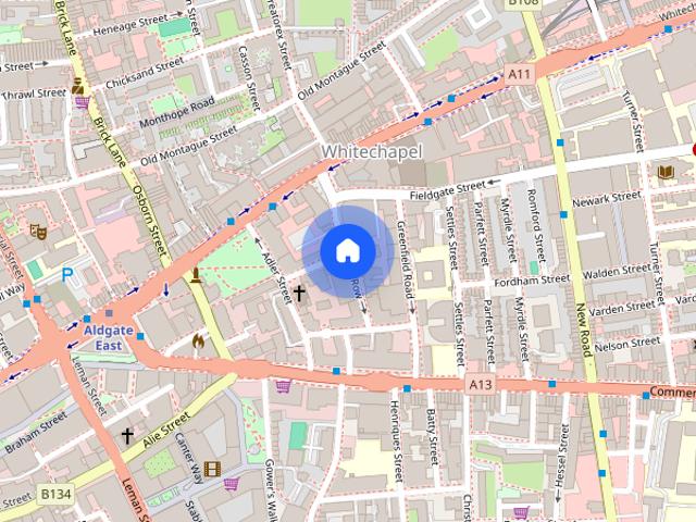 Plumbers Row, Aldgate, E1