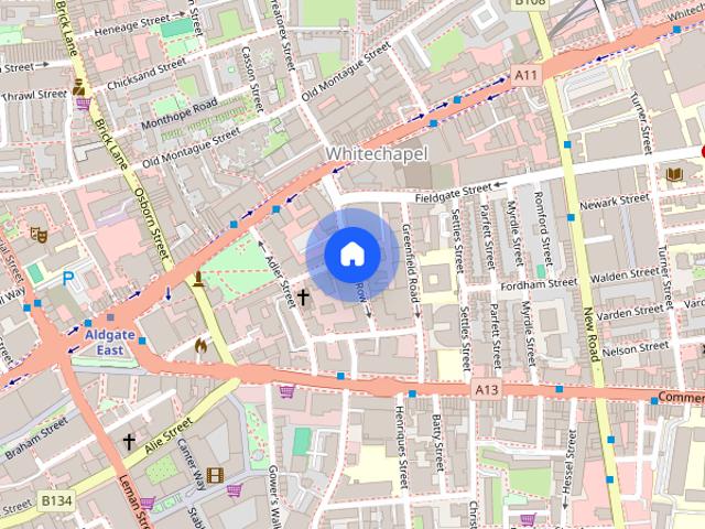 Plumbers Row, Aldgate, London, E1