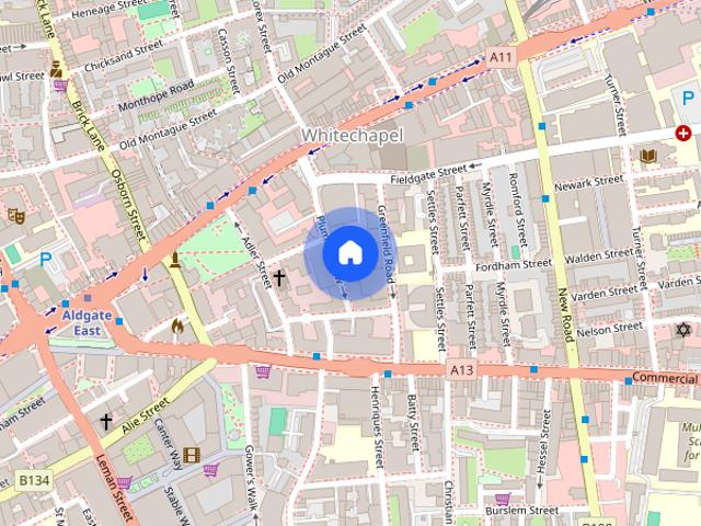 Plumbers Row, Whitechapel, E1