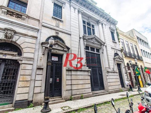 Prédio, 2000 m² venda por R$ 12.000.000,00 ou aluguel por R$ 70.000,00/mês Centro Santos/SP
