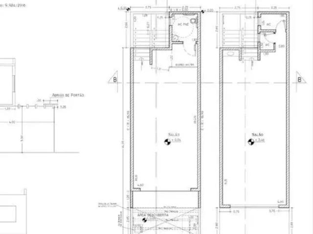 Prédio comercial de alto padrão em fase de construção 140 m² 3 pisos Bairro Jardim – Santo And
