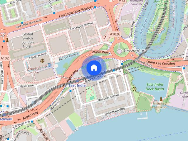 Proton Tower, 8 Blackwall Way, Canary Wharf, London, E14