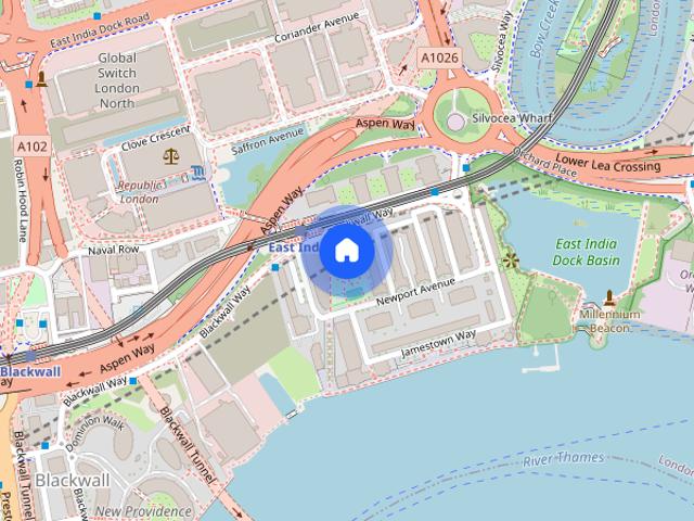 Proton Tower, Blackwall Way, Canary Wharf