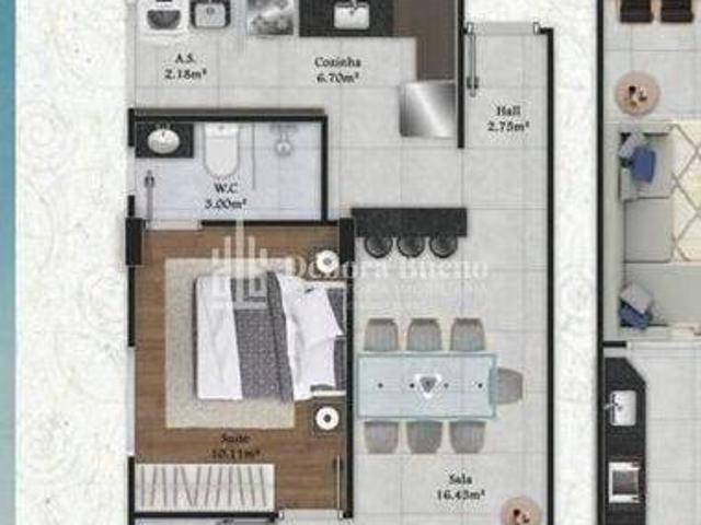 PRÓXIMO PRAIA, 2 dorm, 2 vagas, VARANDA GOURMET, LAZER COMPLETO, 329 MIL À VISTA