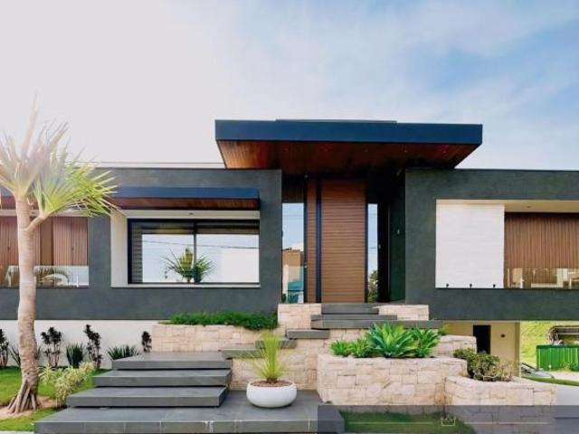 Projeto espetacular no Jd. Atenas, um sobrado com 470m2 de AC, 51m2 de piscina com borda infinita e