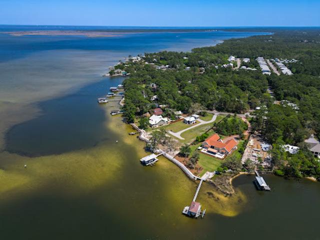 Seaside property with garden