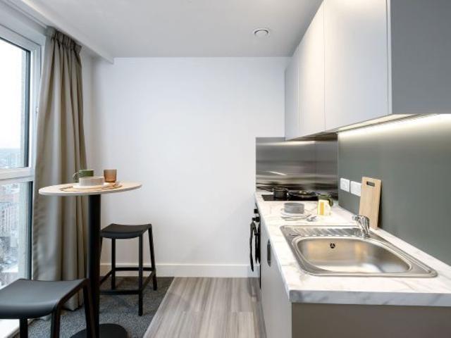 property to let in True sky deluxe studio, True Sheffield, 12 Tenter Street, Sheffield, S1 4XF £1,004 pcm
