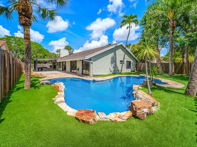 Property with pool and garden