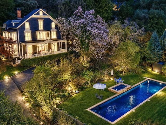 Property with pool and garden