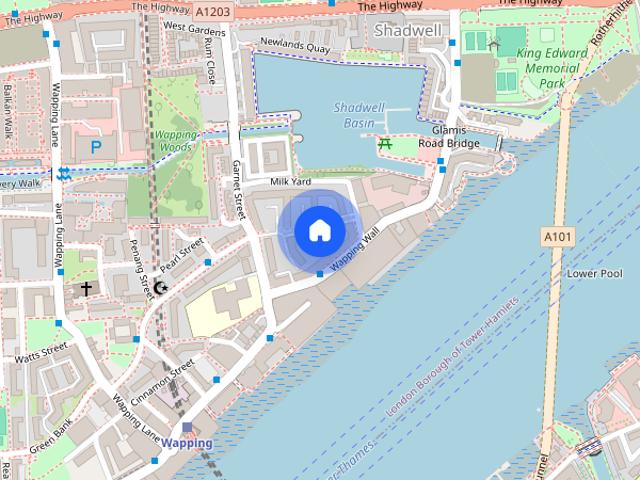 Prospect Place, Wapping Wall, London E1W