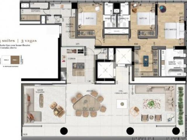 PRAÇA HENRIQUE MONTEIRO PINHEIROS Venda 232 m² 3 Suítes 3 Vagas