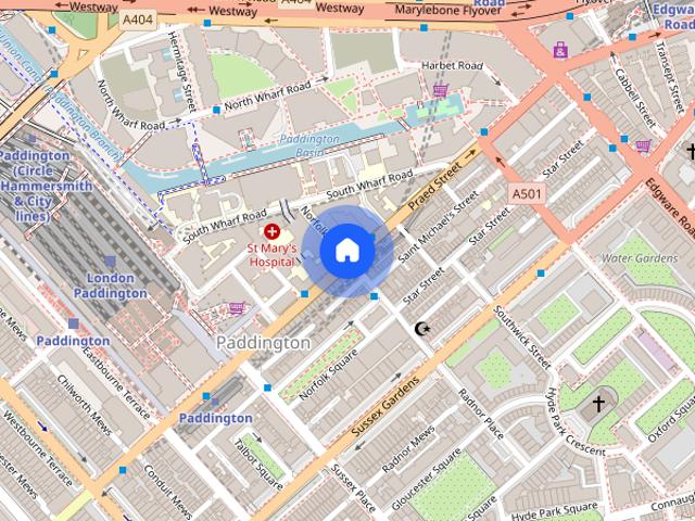 Praed Street, Paddington, W2