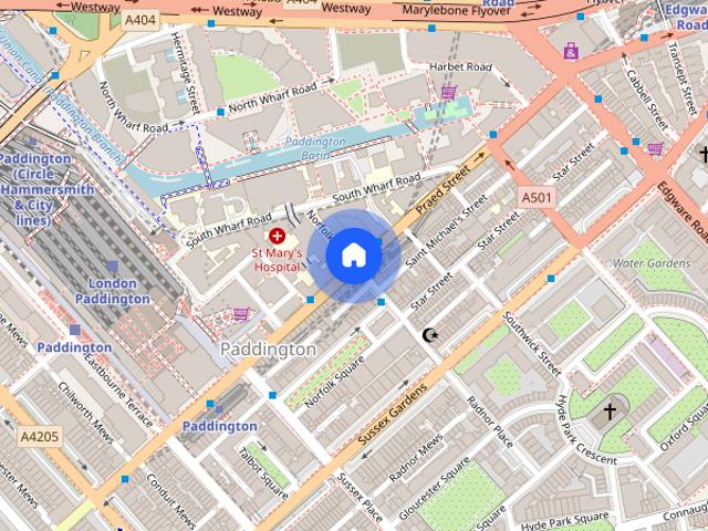 Praed Street, W2, London
