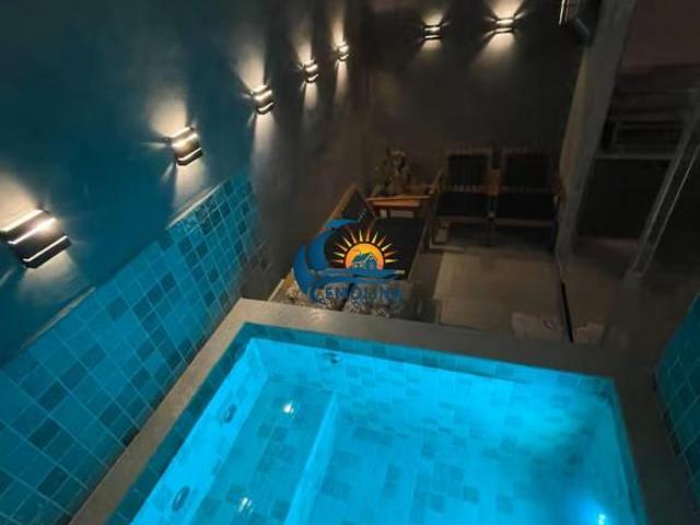 Praia de Juquehy 2 quartos sendo 2 suítes piscina/hidromassagem privativa