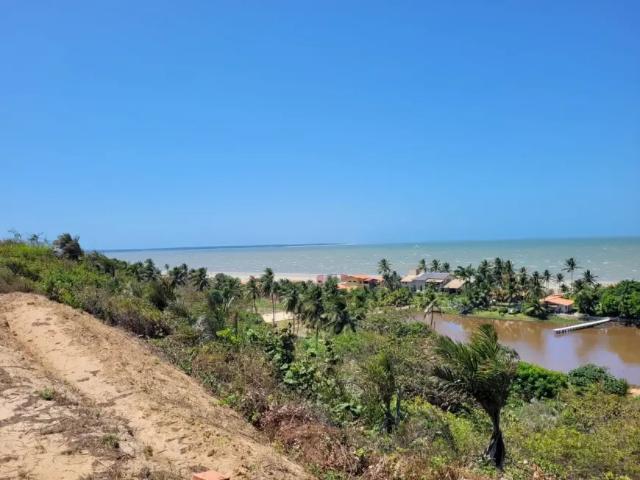 Praia de panaquatira: lote parcelado vista parcial mar – ilha de são luís