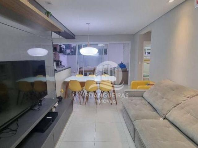 Praia do Tombo Apartamento com 2 dormitórios à venda, 130 m² por R$ 1.350.000 Tombo Guarujá/SP