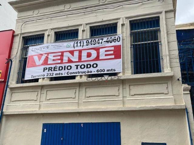 Predio em Liberdade, São Paulo/SP de 600m² à venda por R$ 3.700.000,00 ou para locação R$ 15.000,00/mes