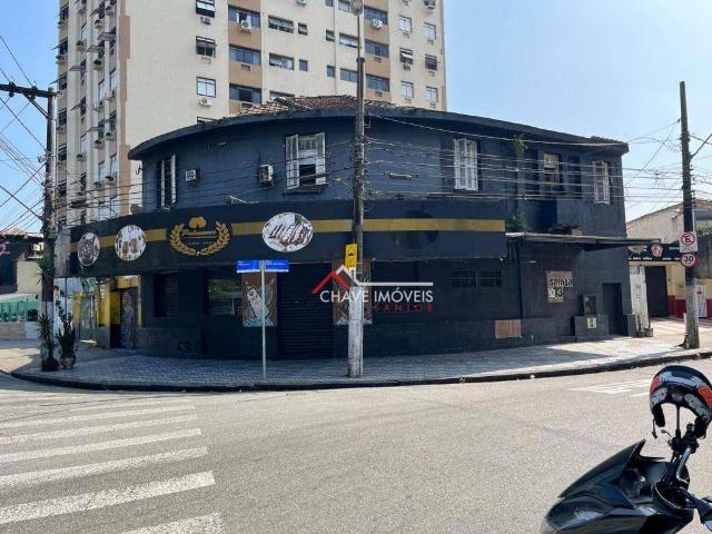 Predio em Macuco, Santos/SP de 450m² à venda por R$ 3.199.000,00