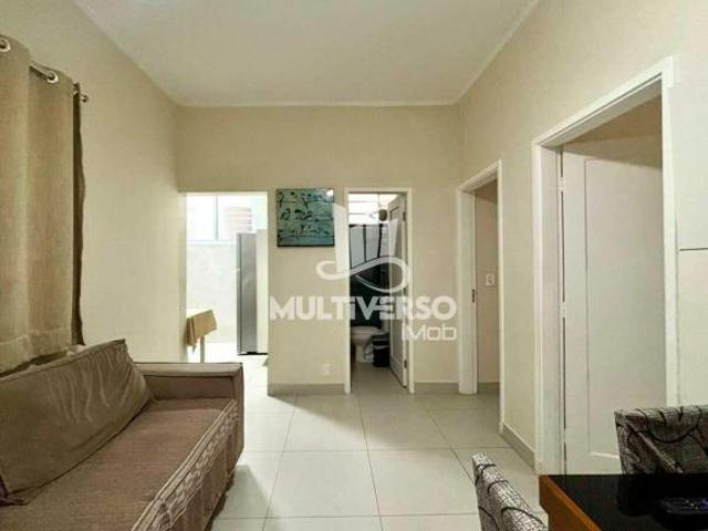PRÉDIO FRENTE MAR APARTAMENTO 2 DORMITÓRIO PORTEIRA FECHADA EMBARÉ
