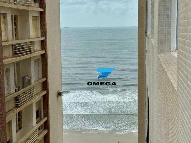 PRÉDIO FRENTE MAR Apartamento com 1 dormitório à venda, 65 m² por R$ 345.000 Pitangueiras Guar