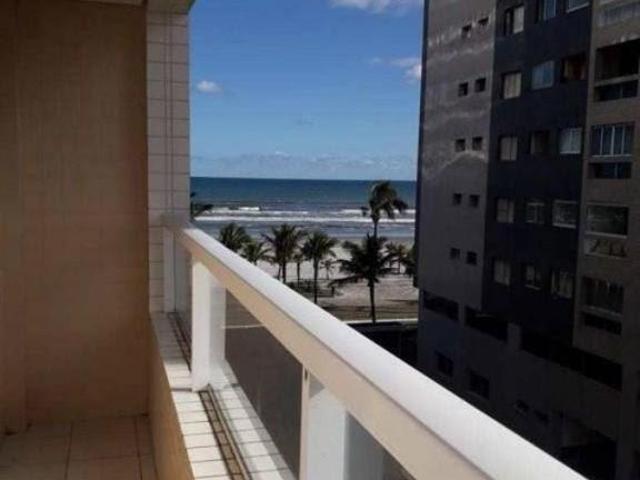 Prédio Frente Mar Apto 01 dorm suíte c/ piscina na cobertura