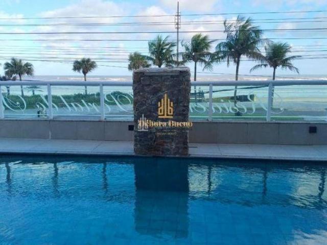 PRÉDIO FRENTE MAR, APTO 2 DORMTS, MARAVILHOSO COM LAZER