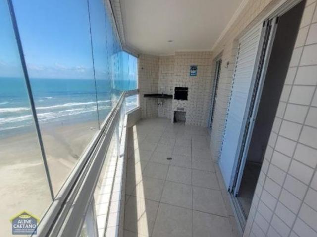 Prédio Frente Mar c/ Vista 02 dorms c/ Lazer por 500 mil 2 Quartos, 1 Suite, 1 Vaga
